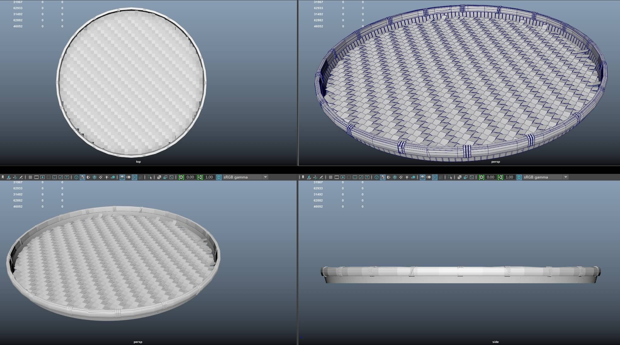 Bamboo Sifter - 3D Model by tingting