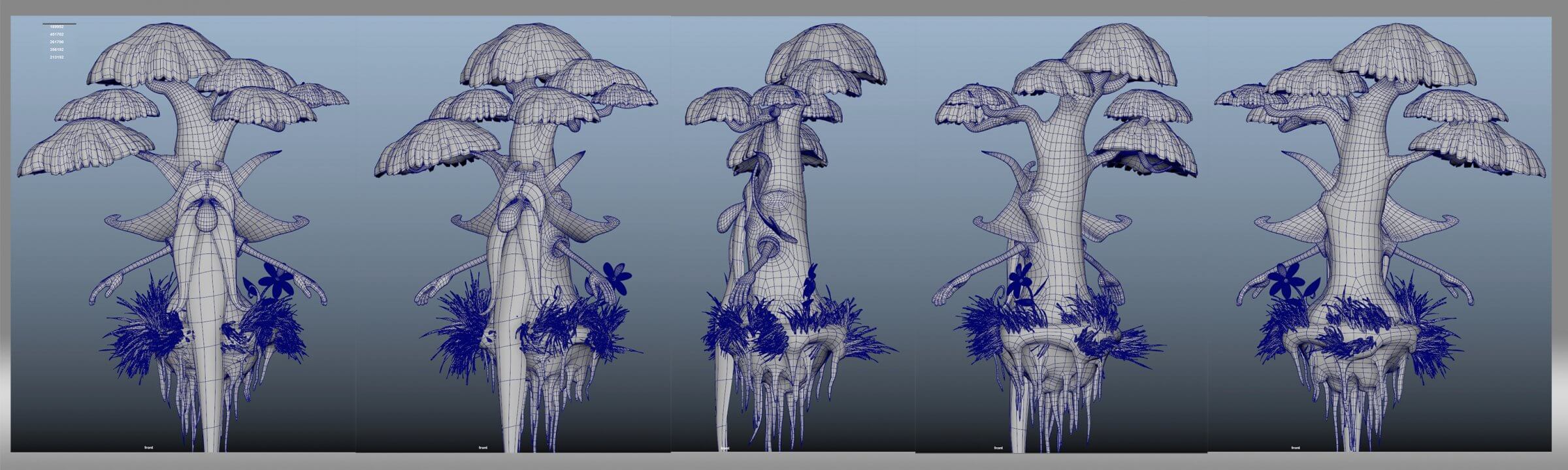 Cartoon Tree Man Tree Spirit - 3D Model by tingting