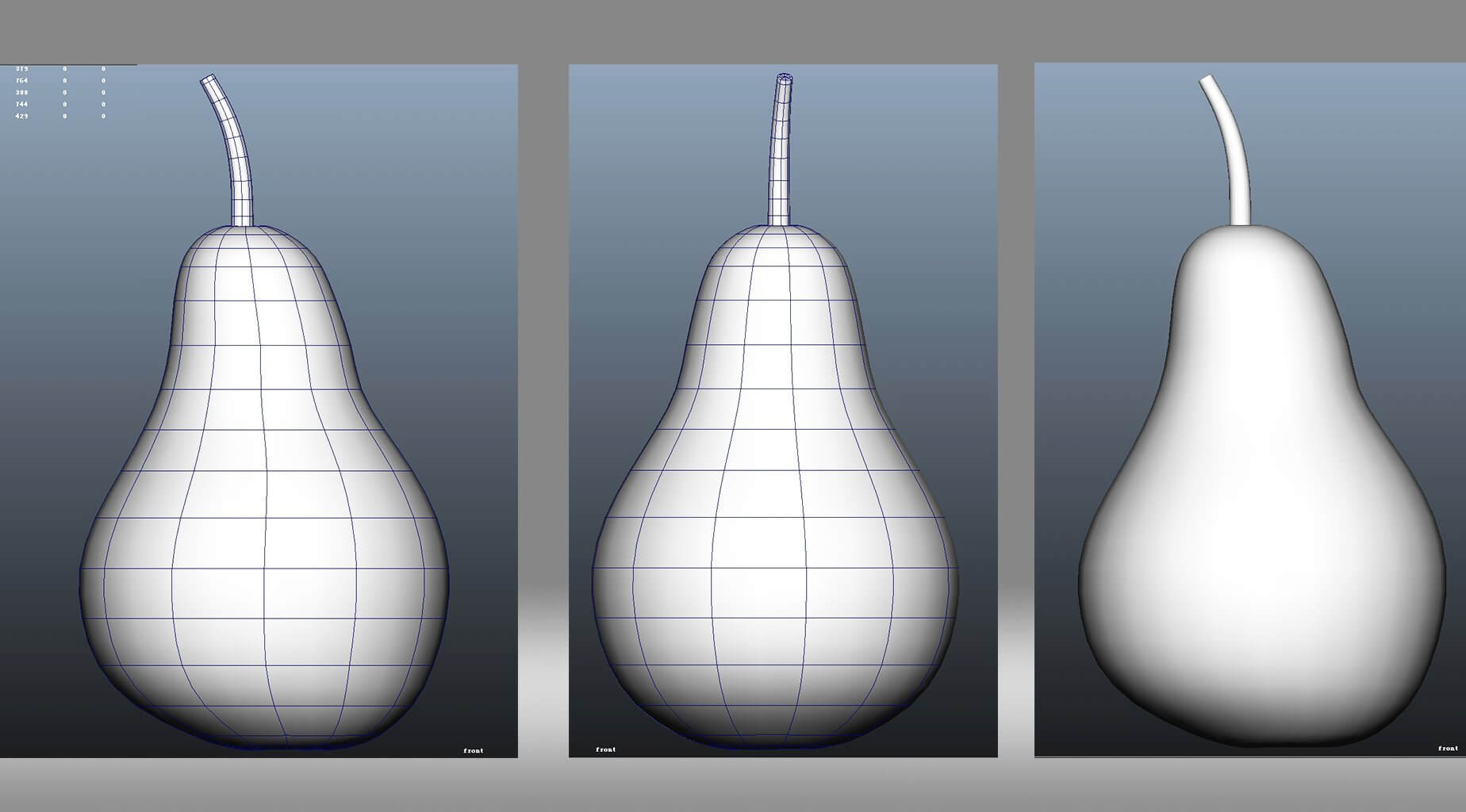 Pear - 3D Model by tingting