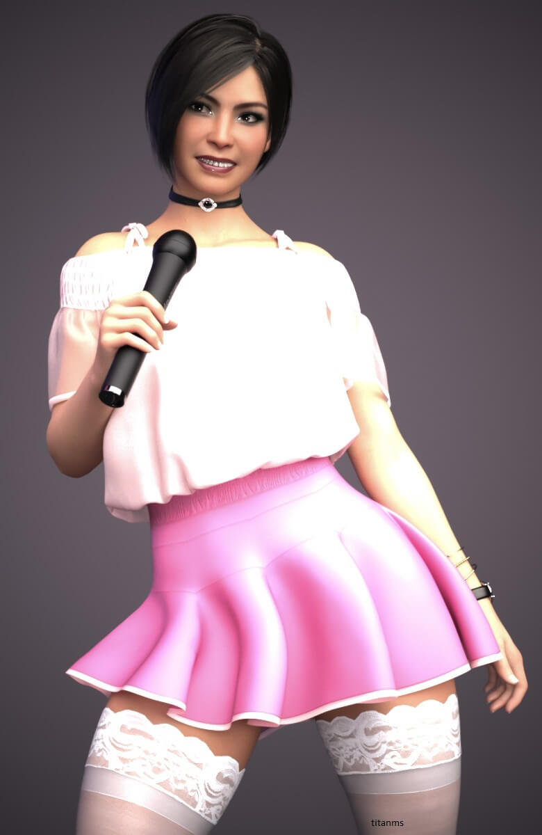 Ada Wong 3D Render, Digital Art by titanms