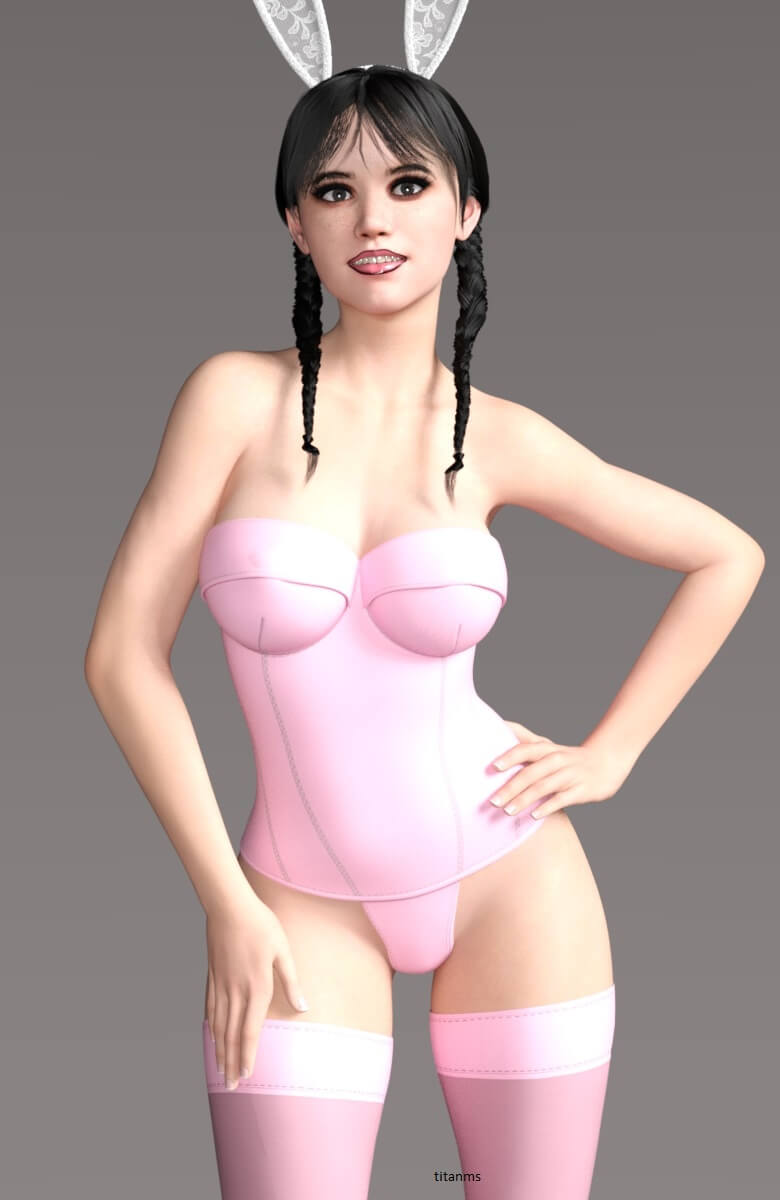 addams w 3D Render, Digital Art by titanms