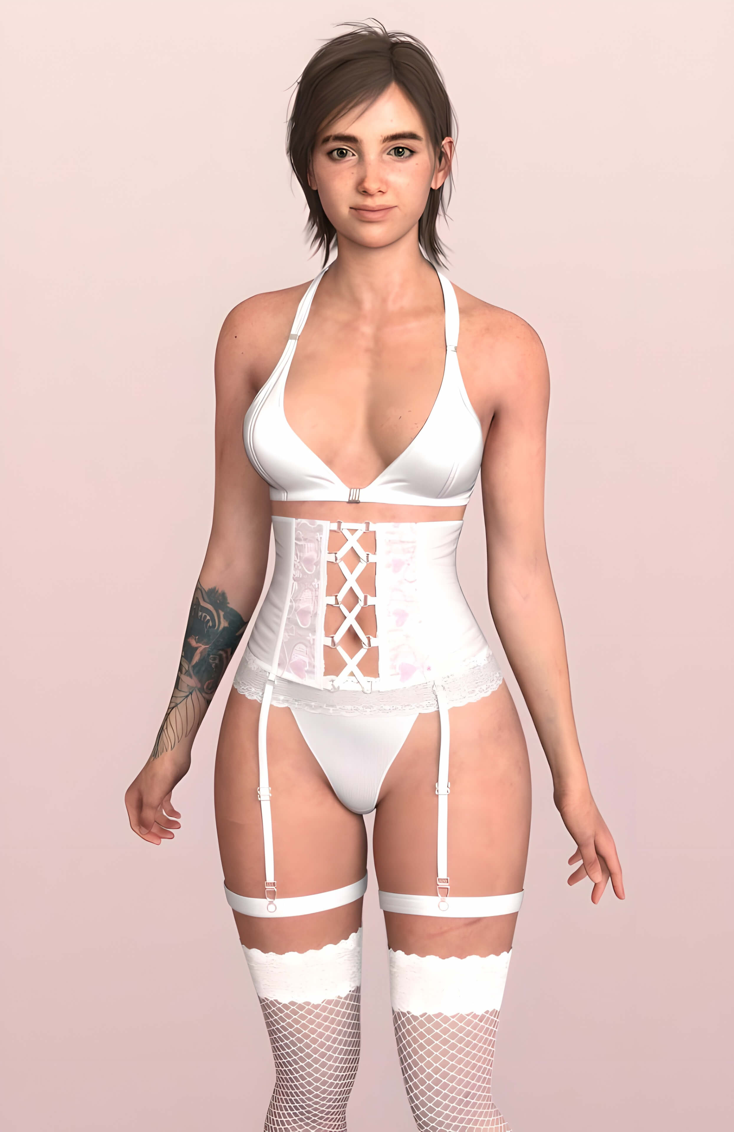 Ellie The Last Of Us2 28 3D Render, Digital Art by titanms