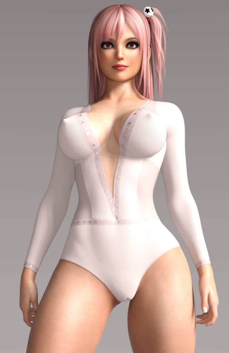 honoka (doa) 3D Render, Digital Art by titanms