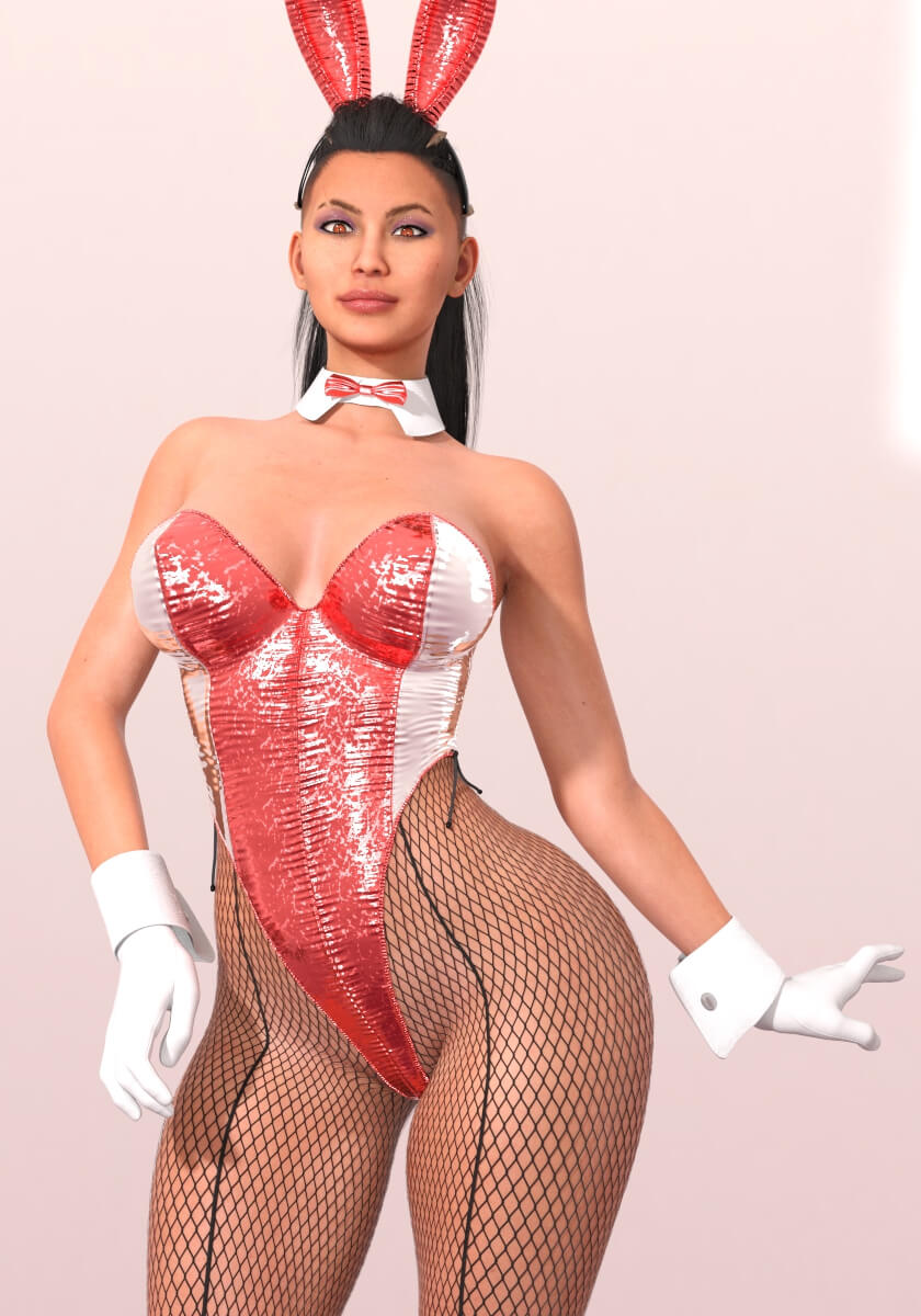 mileena (mortal kombat) 3D Render, Digital Art by titanms