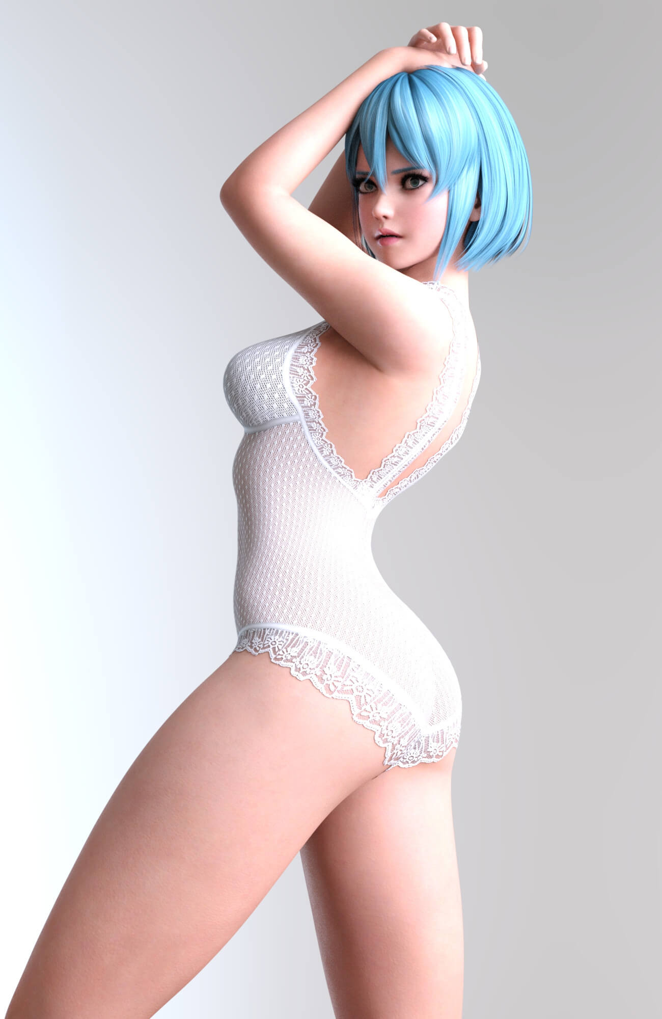 nico 3D Render, Digital Art by titanms