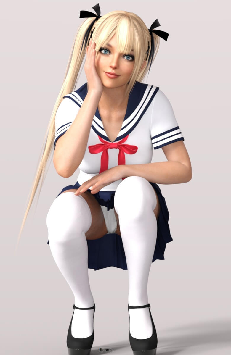 Rose Marie (doa) 3D Render, Digital Art by titanms