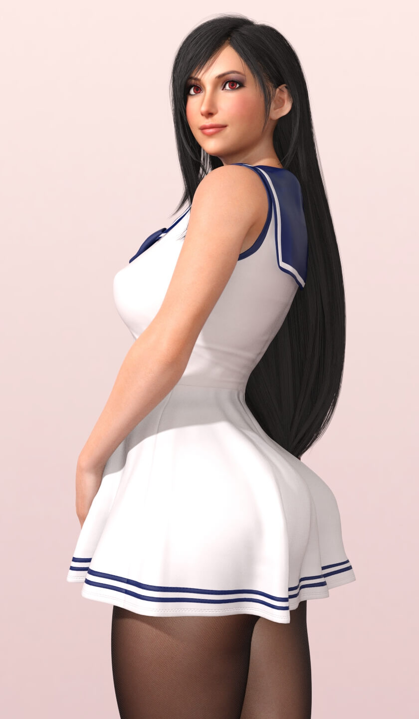 tifa lockhart 3D Render | RenderHub Gallery