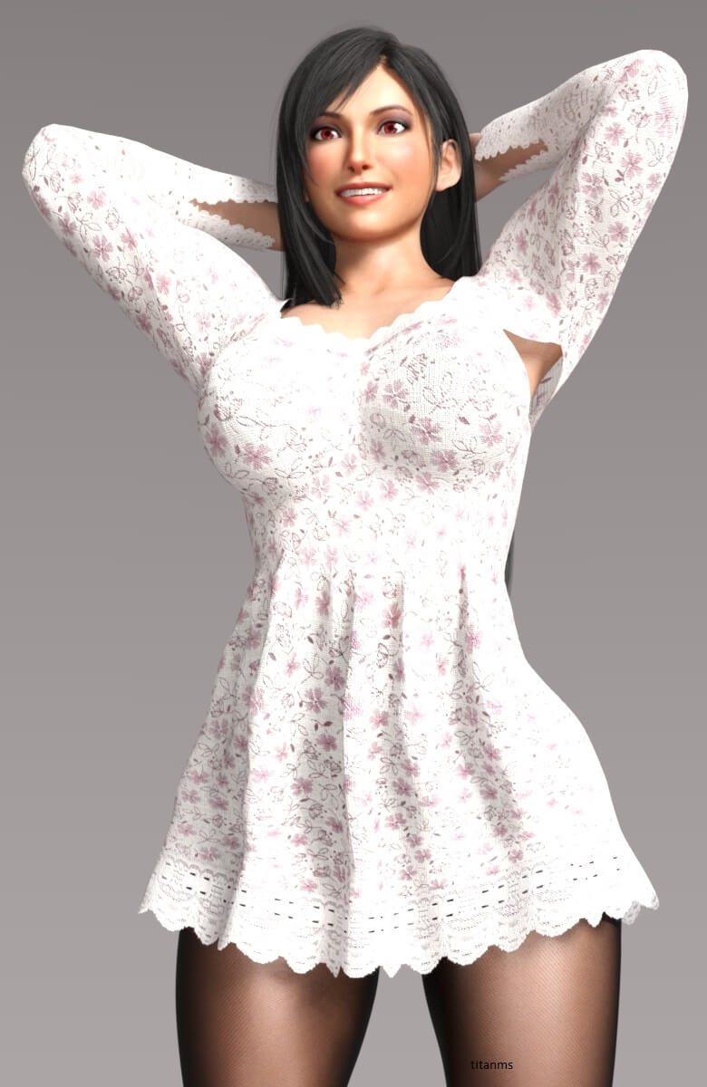 tifa lockhart 3D Render | RenderHub Gallery