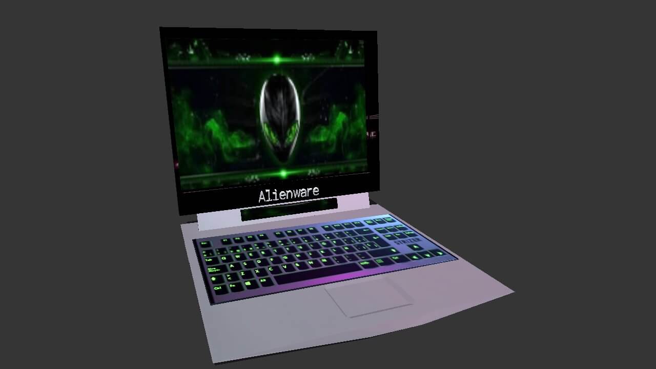 Alienware Gaming Laptop - 3D Model by Tj doxa