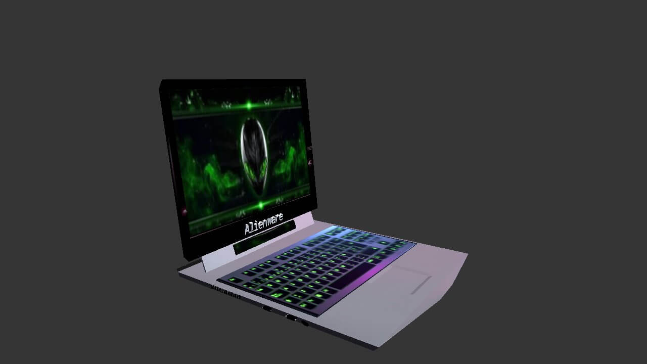 Alienware Gaming Laptop - 3D Model by Tj doxa