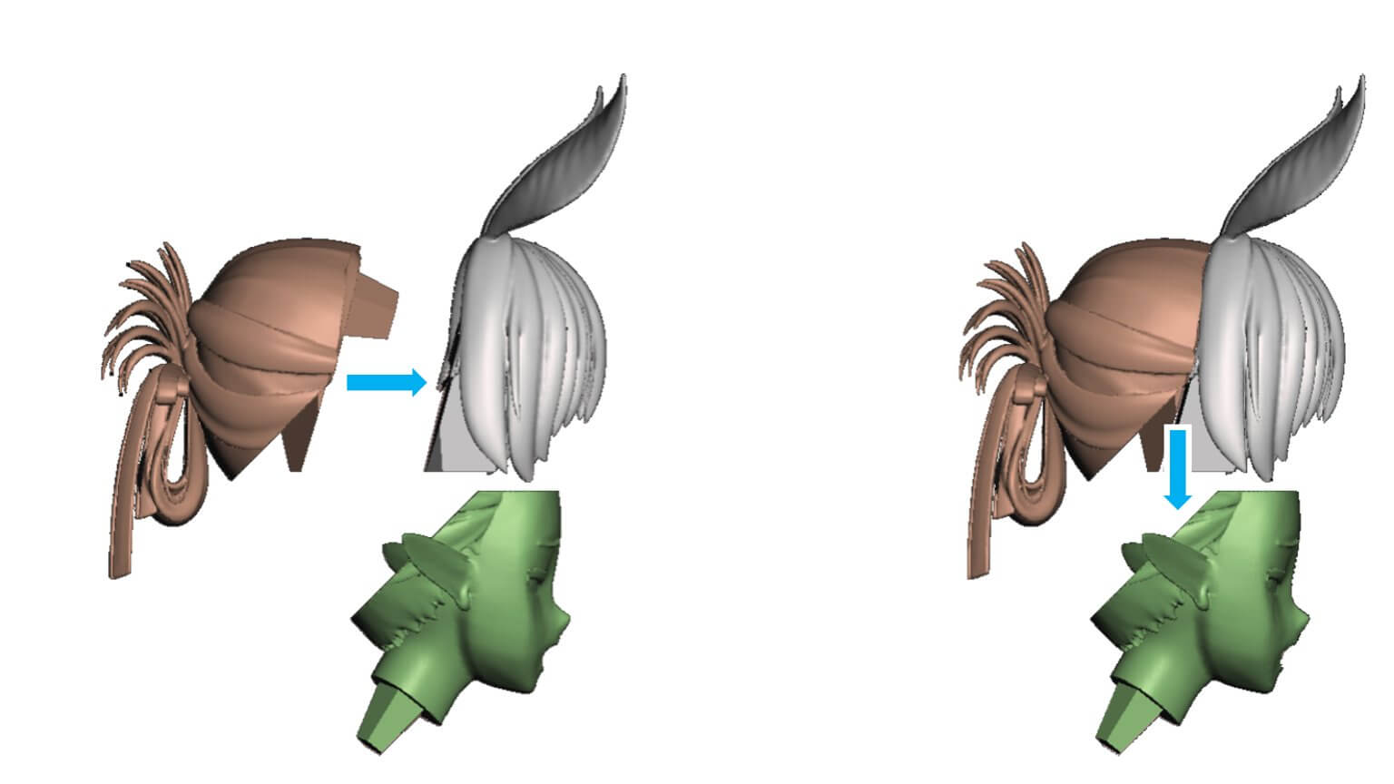 Reverse Bunny Elf - 3D Model by TKCaptain