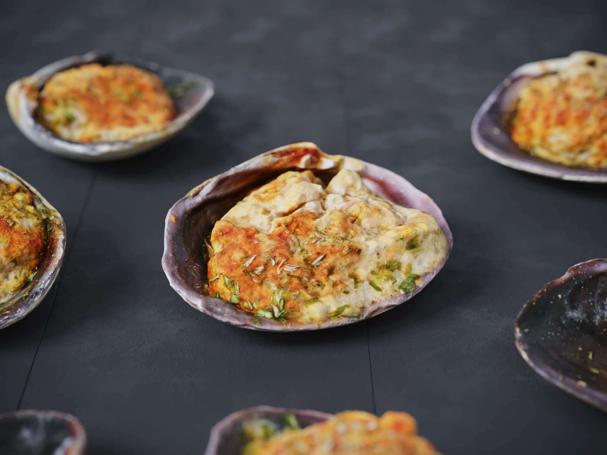 Clams (Stuffed) 7 Models - 3D Model by TmHill