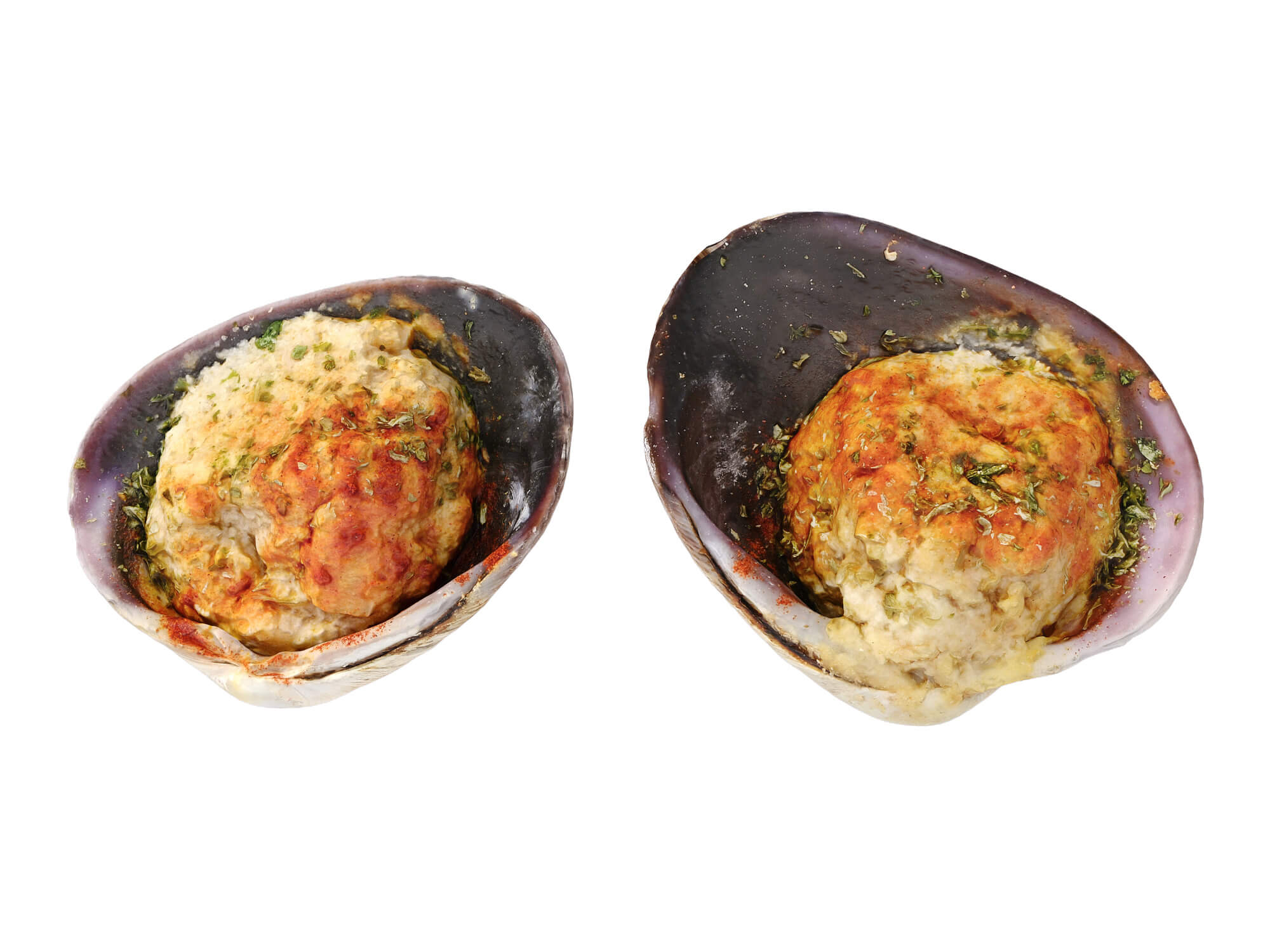 Clams (Stuffed) 7 Models - 3D Model by TmHill