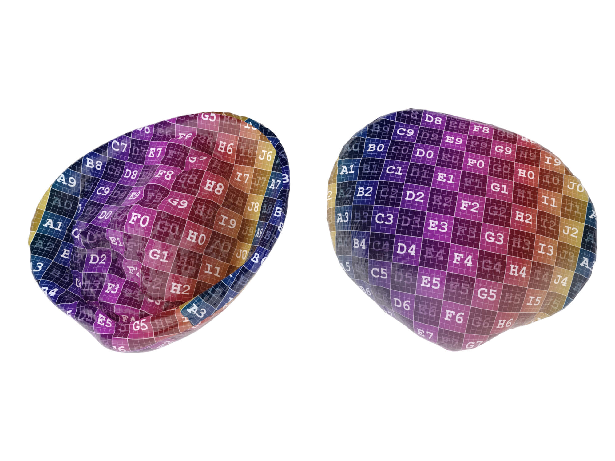 Clams (Stuffed) 7 Models - 3D Model by TmHill