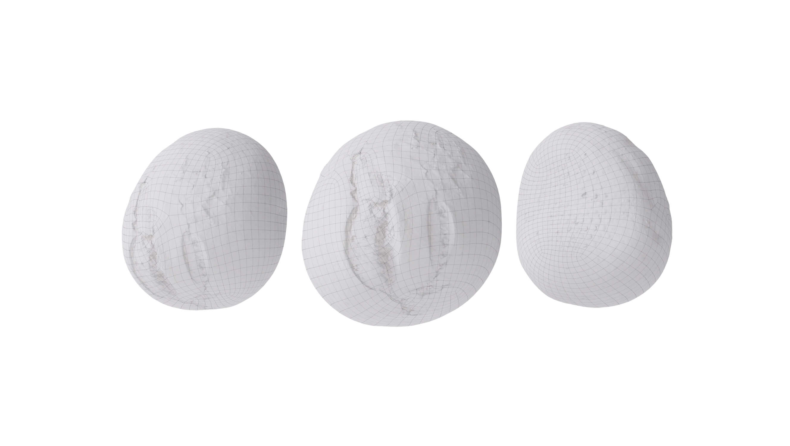 Crusty Rolls 9 Models - 3D Model by TmHill