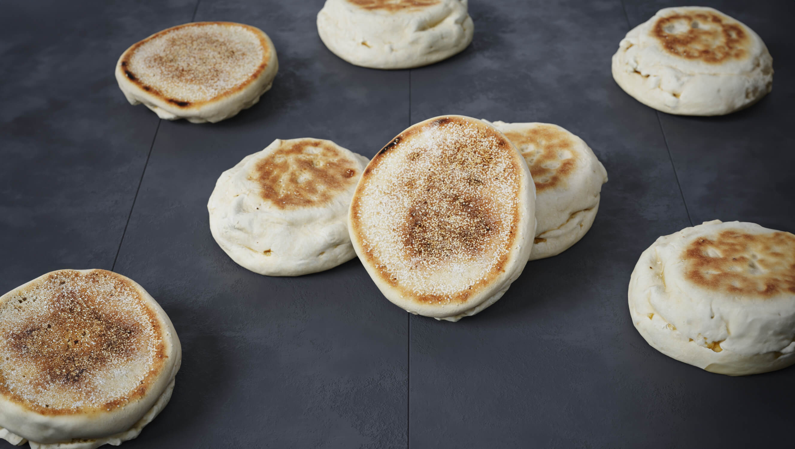 English Muffins 6 Models - 3D Model by TmHill