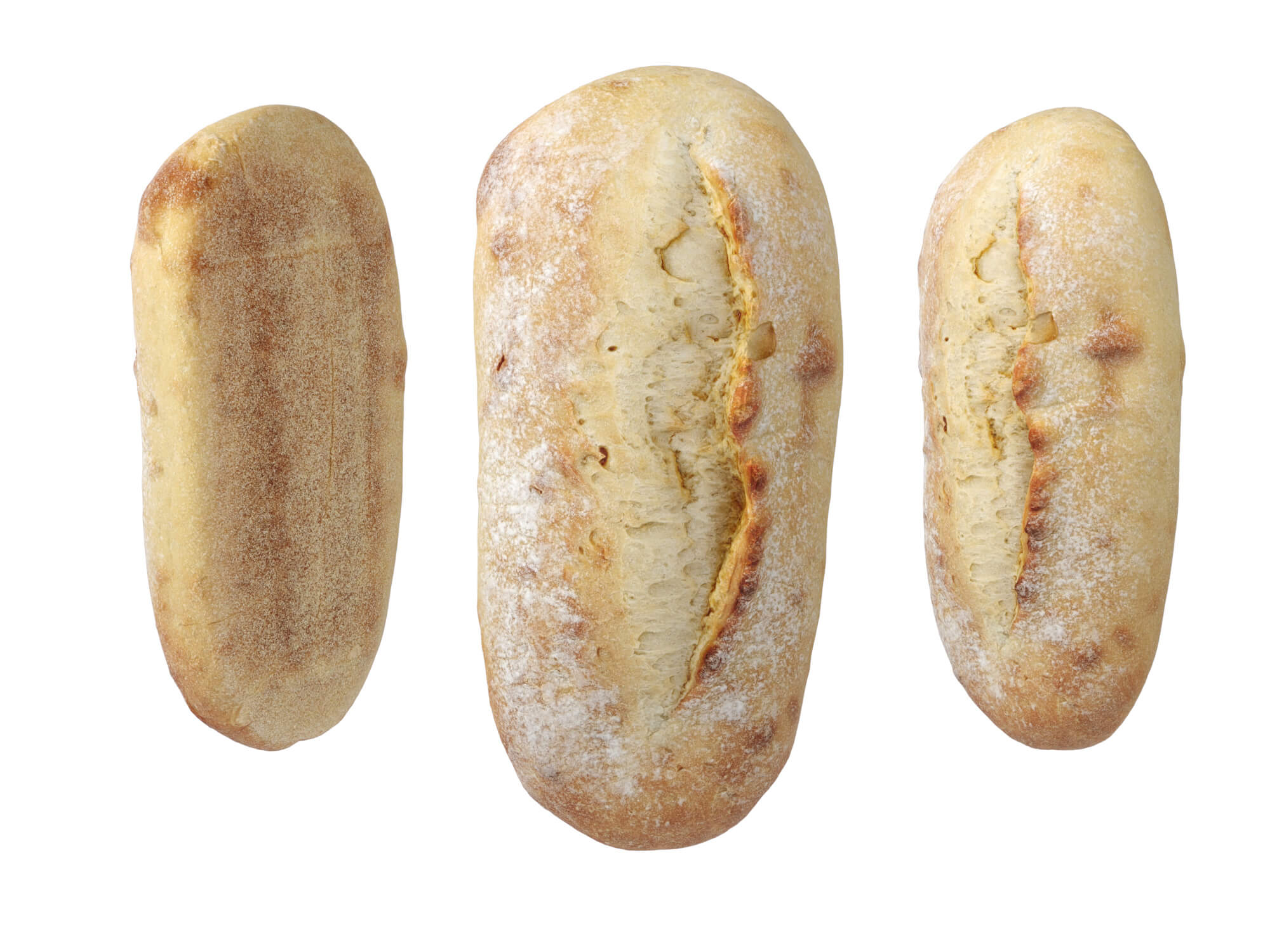 Italian Bread 3 Models - 3D Model by TmHill
