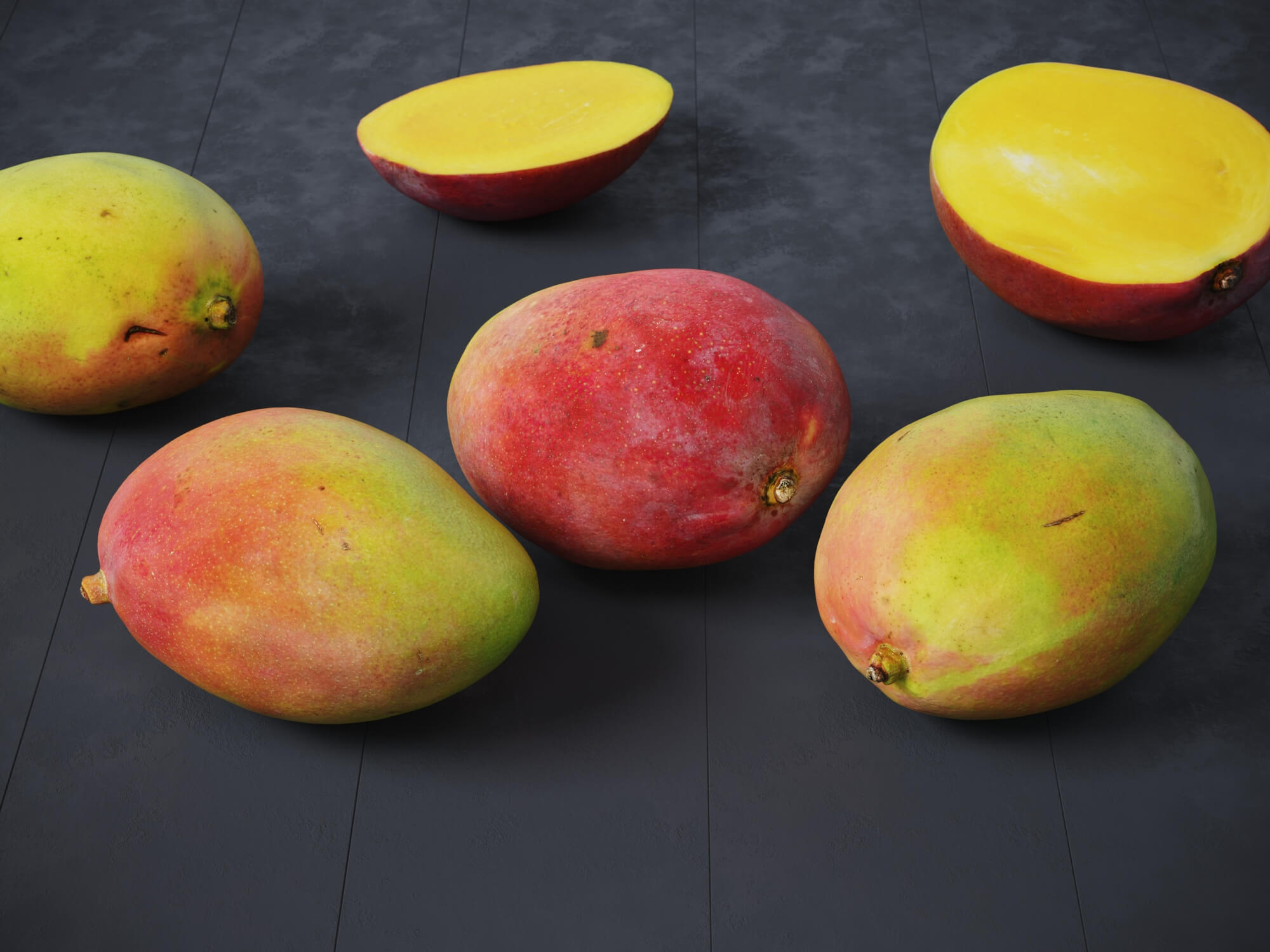 Mango 6 Models - 3D Model by TmHill