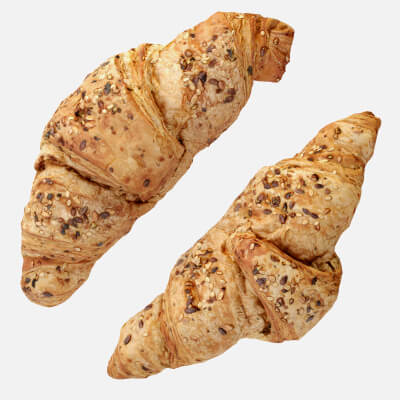 Multigrain Croissants 6 Models - 3D Model by TmHill