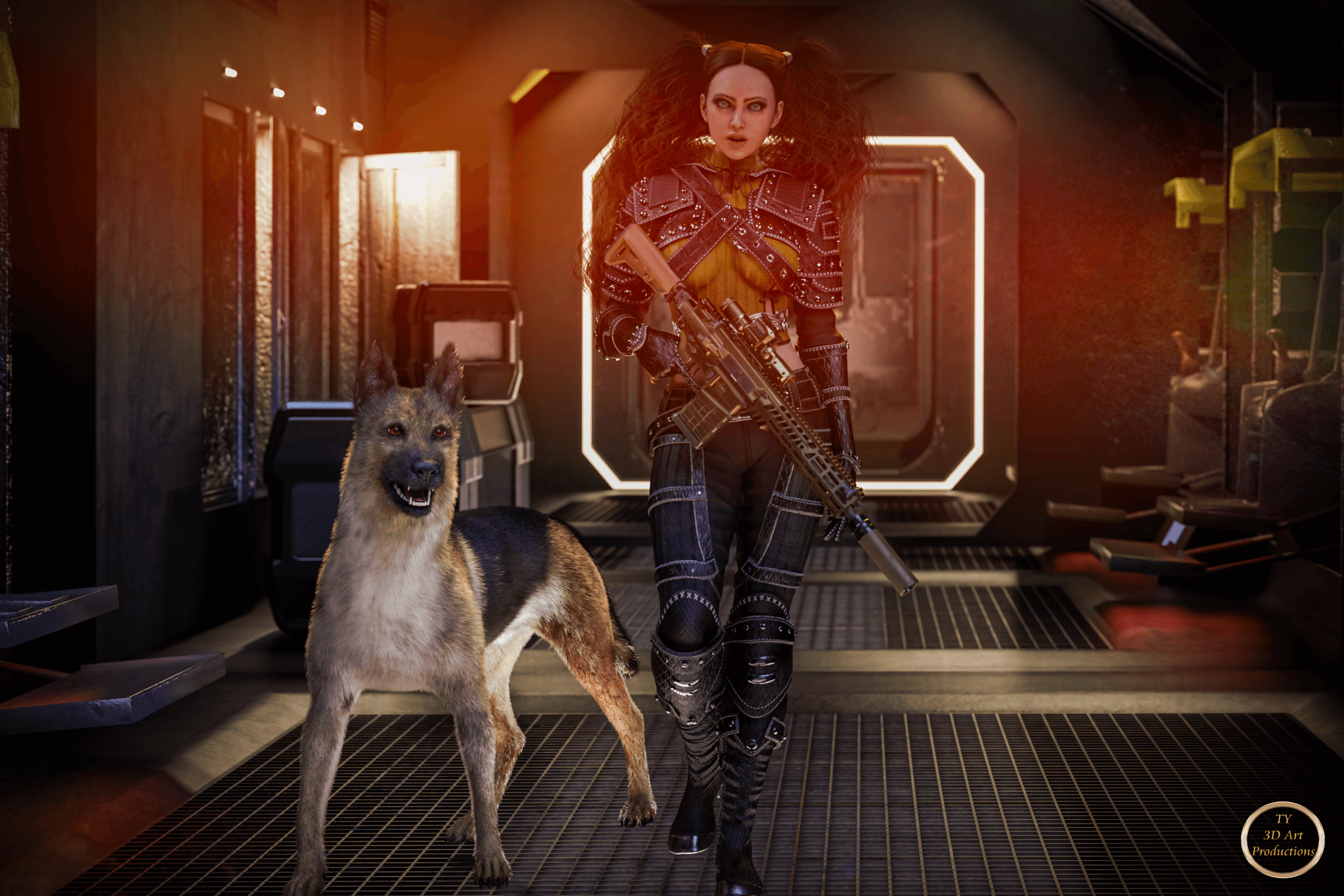 Ace & Jade 3D Render | RenderHub Gallery