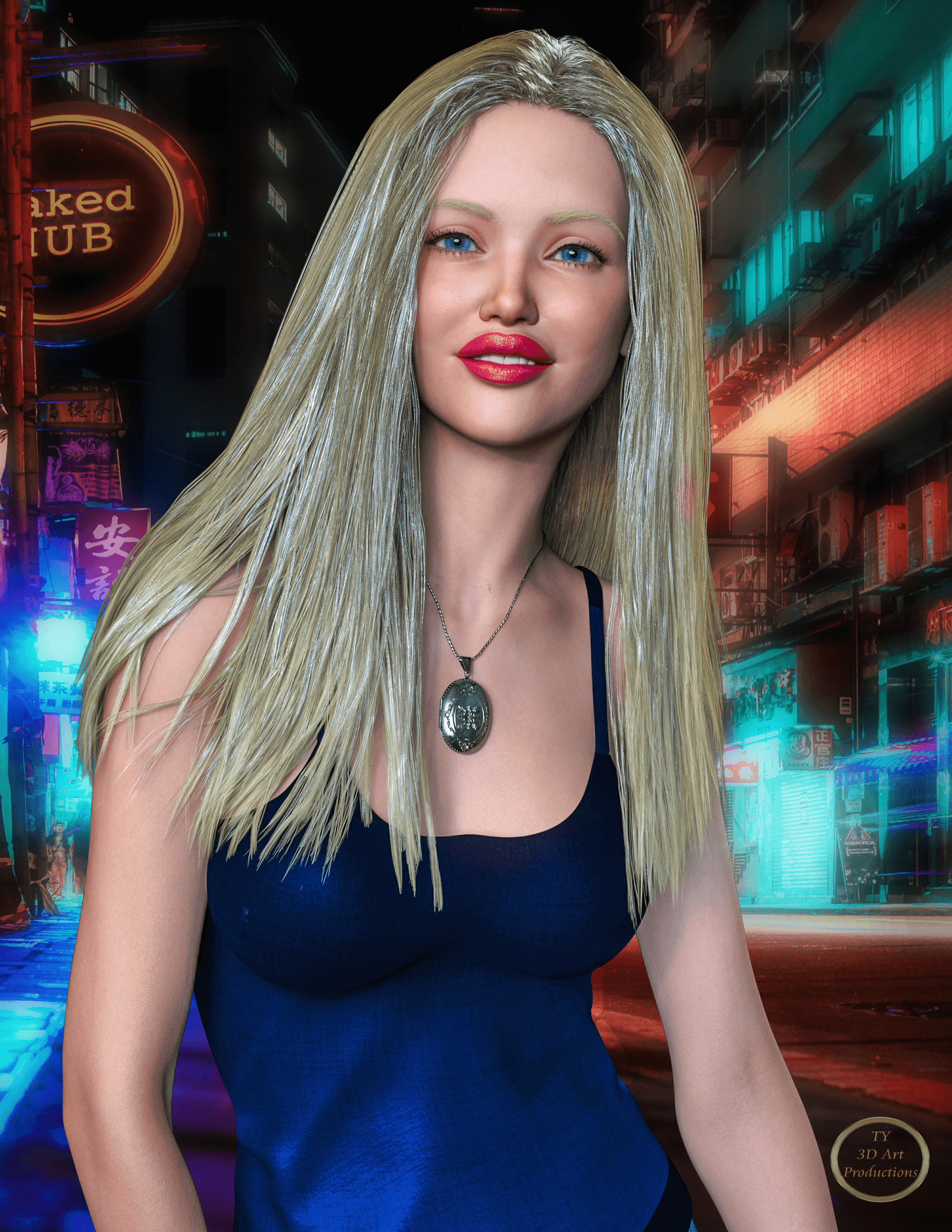 Anya 3D Render, Digital Art by Tmraider