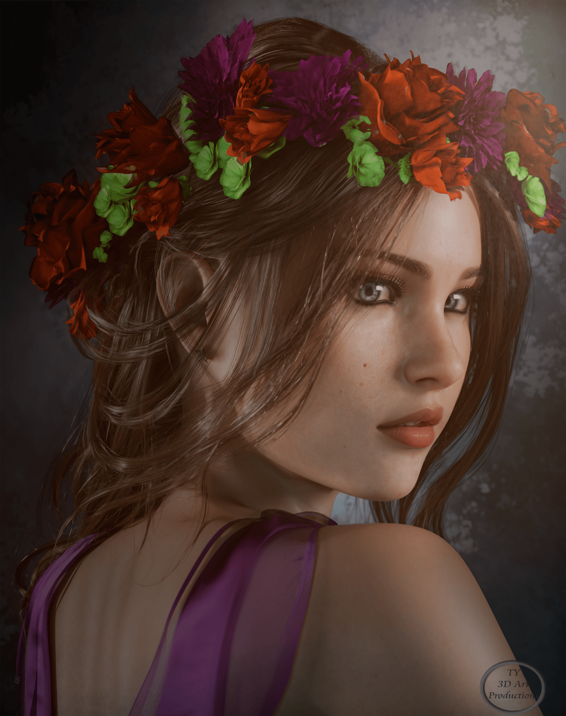 Hailey 3D Render, Digital Art by Tmraider