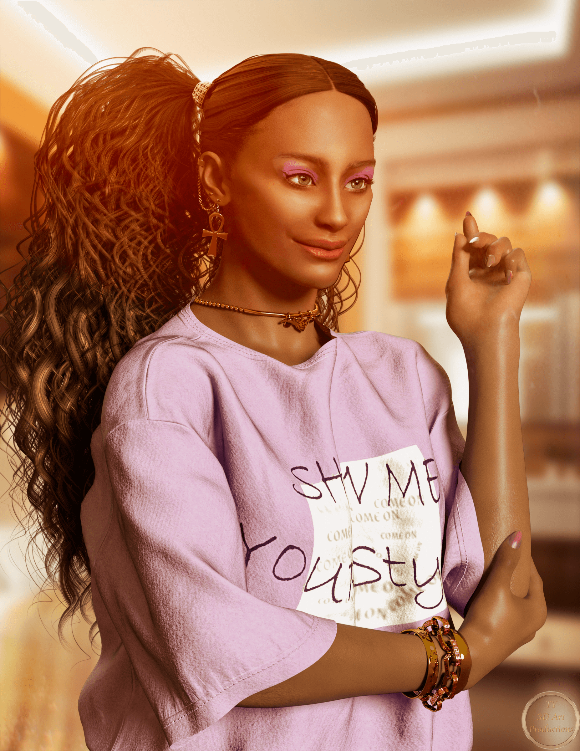 Niko2 3D Render, Digital Art by Tmraider