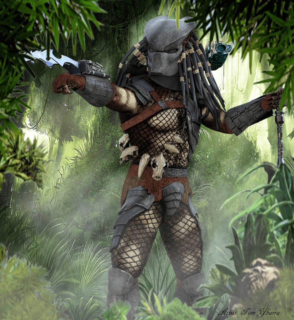 Predator 3D Render, Digital Art by Tmraider