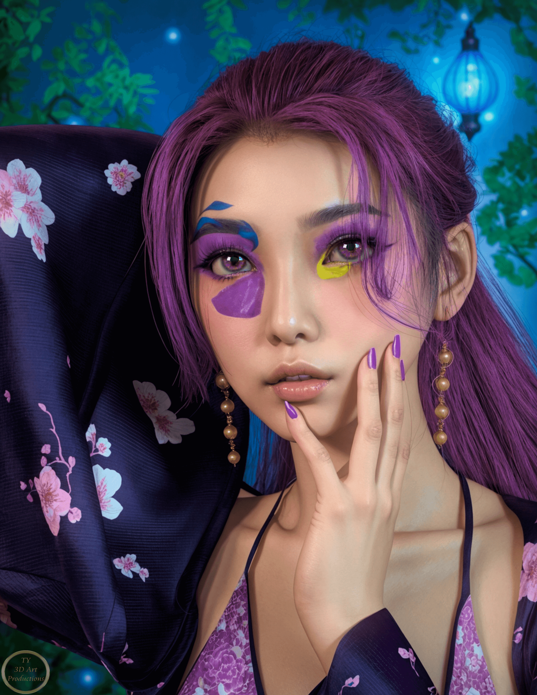 Suki 3D Render, Digital Art by Tmraider