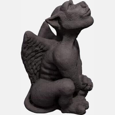 Gargoyle - 3D Model by Toafaloaf