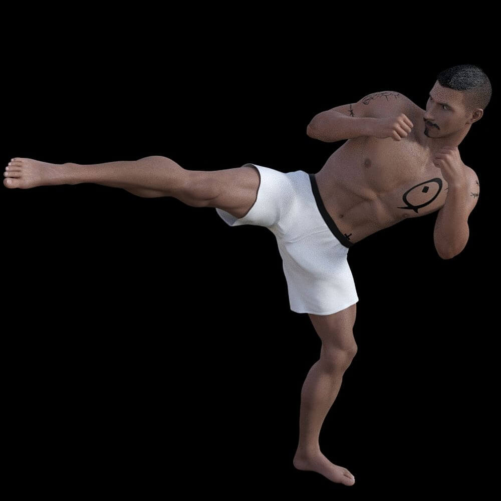 Yuri Boyka 3D Render, Digital Art by tobi999