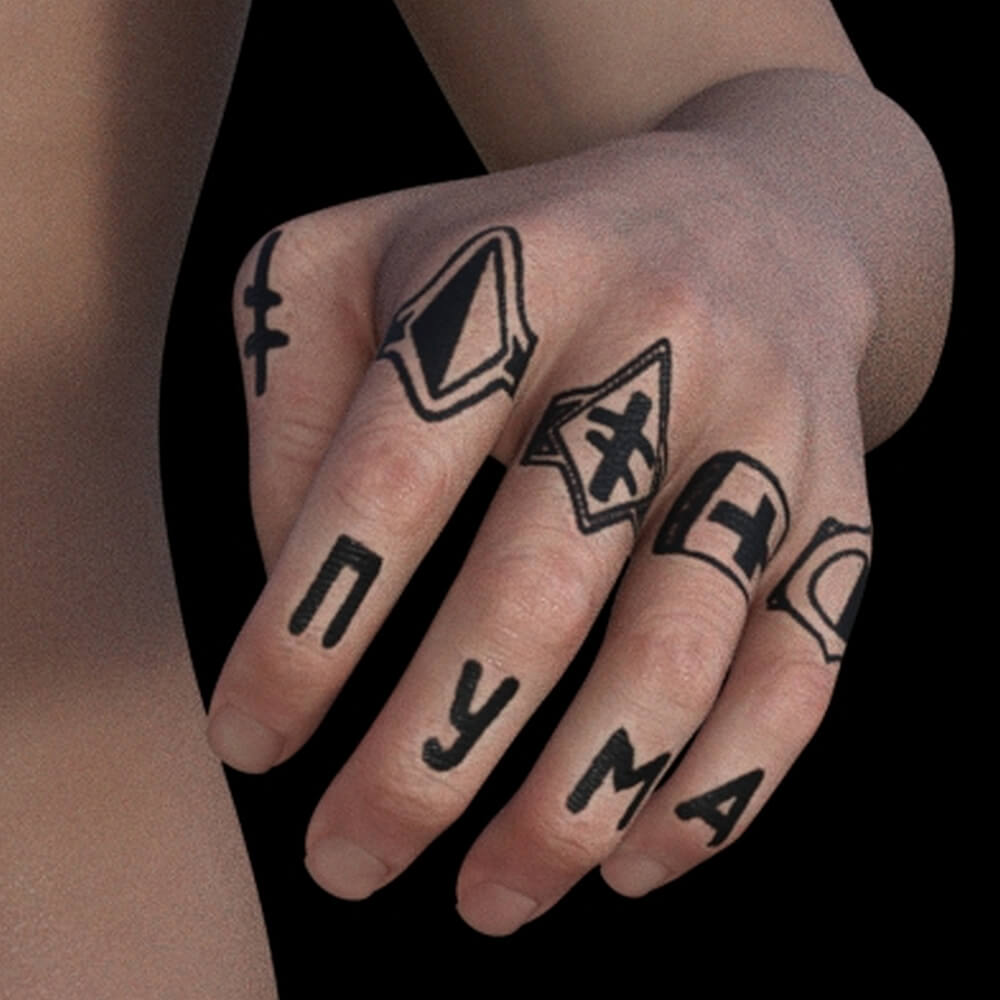 Genesis 9 Male Russian Gangster Tattoo Pack - Daz Content by tobi999