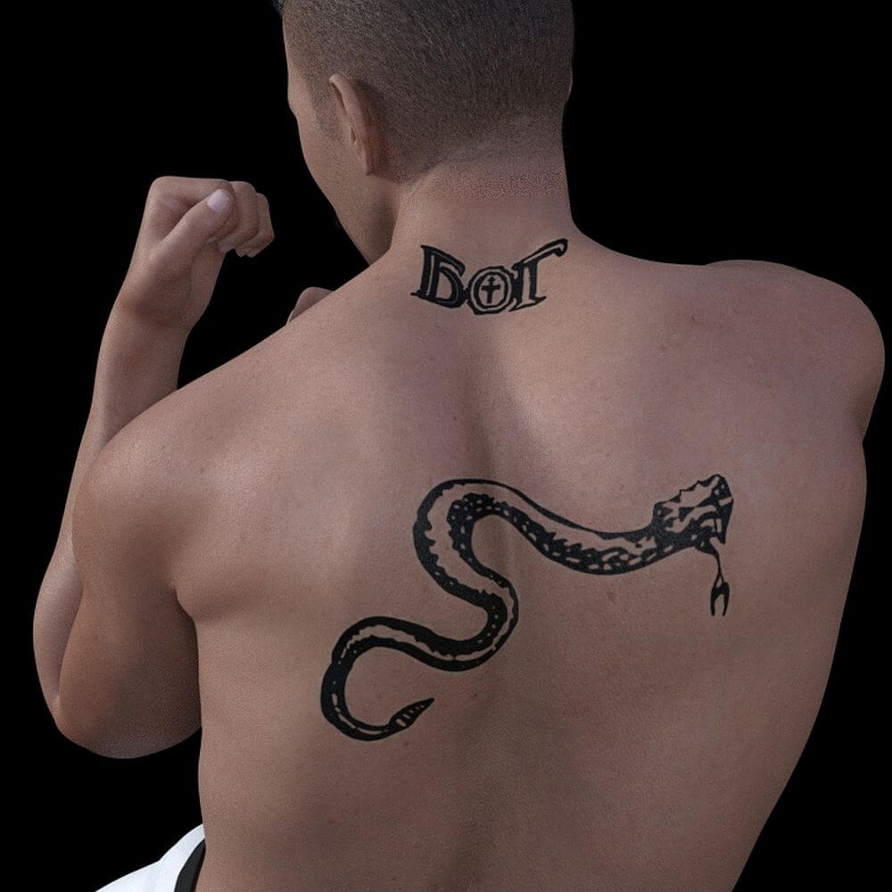 Yuri Boyka Tattoo Set - Daz Content by tobi999