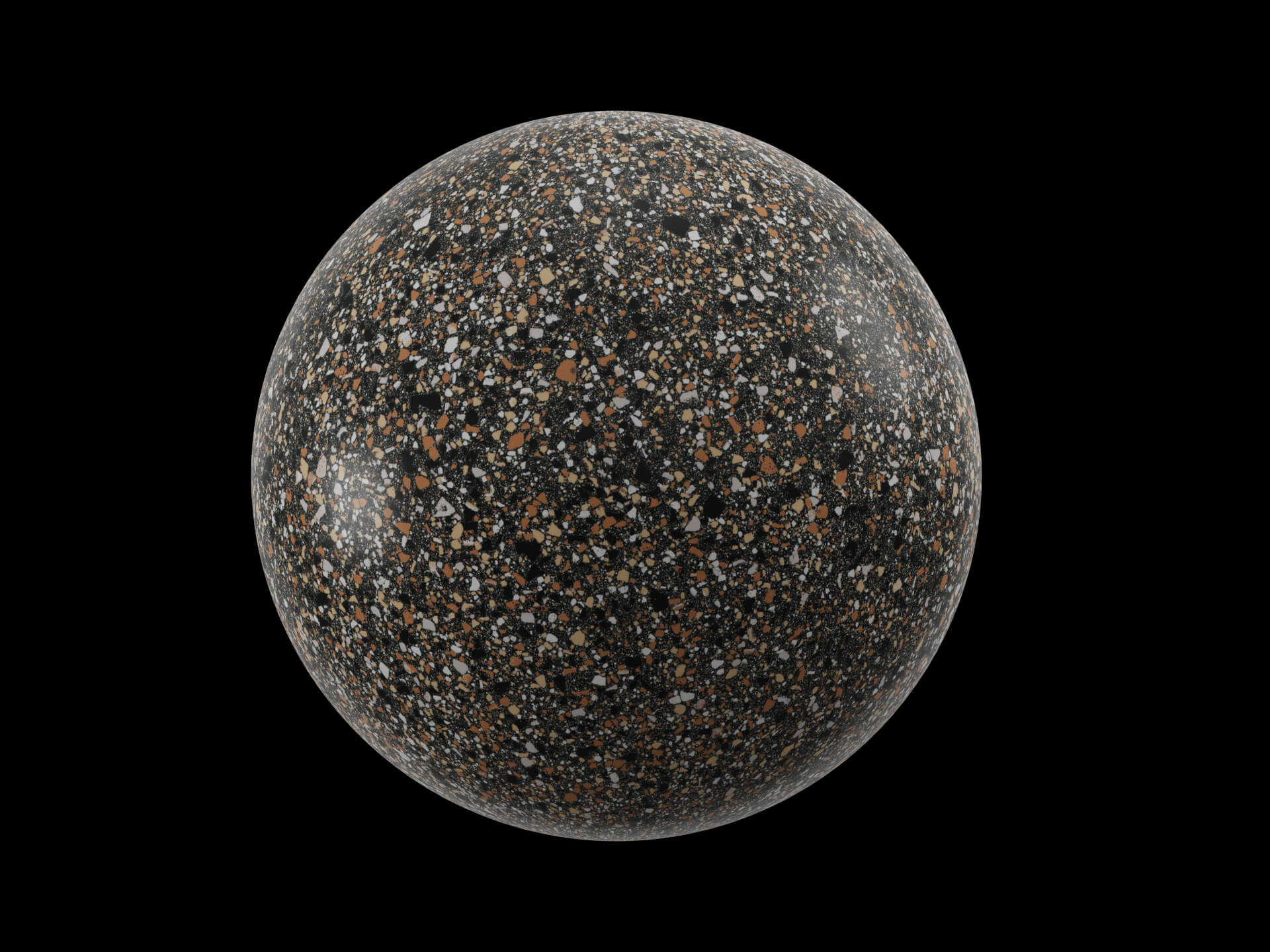 4 Material Set - Rialto Terrazzo - 4K - Tileble 3D Texture by tokitaki