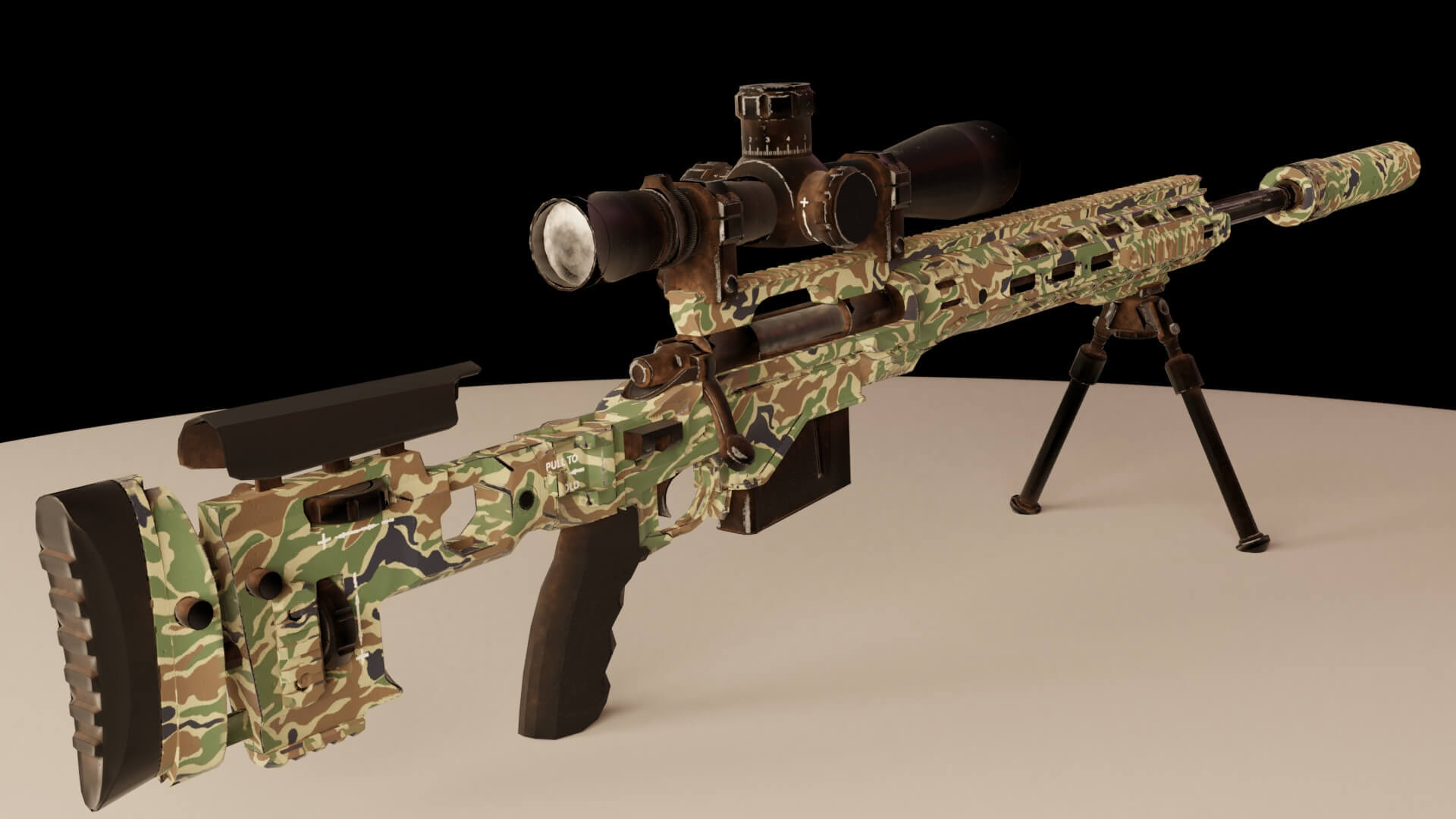 Xm2010 Sniper Rifle