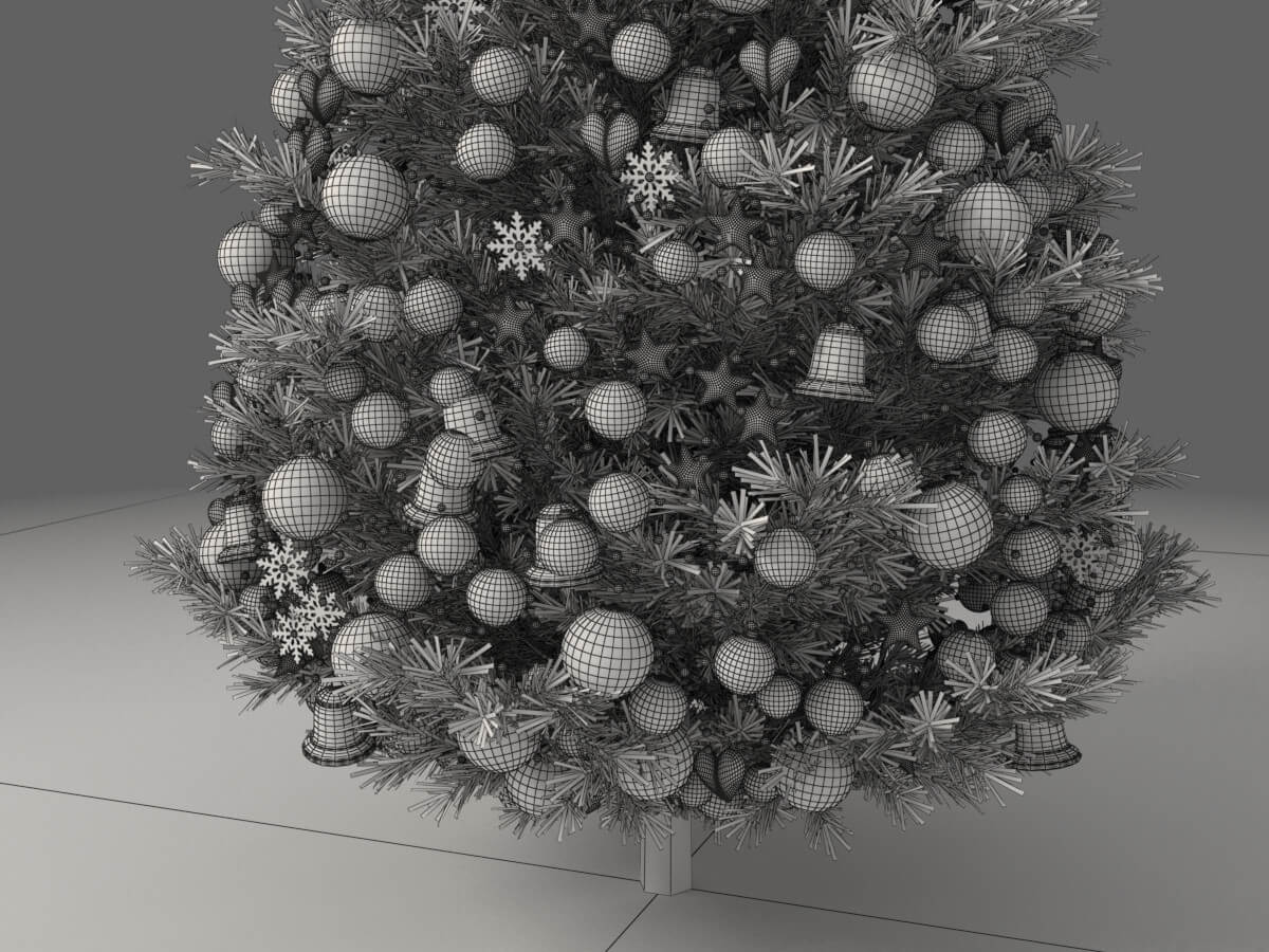 Christmas Tree - 3D Model by tolgaozbicerler_3d