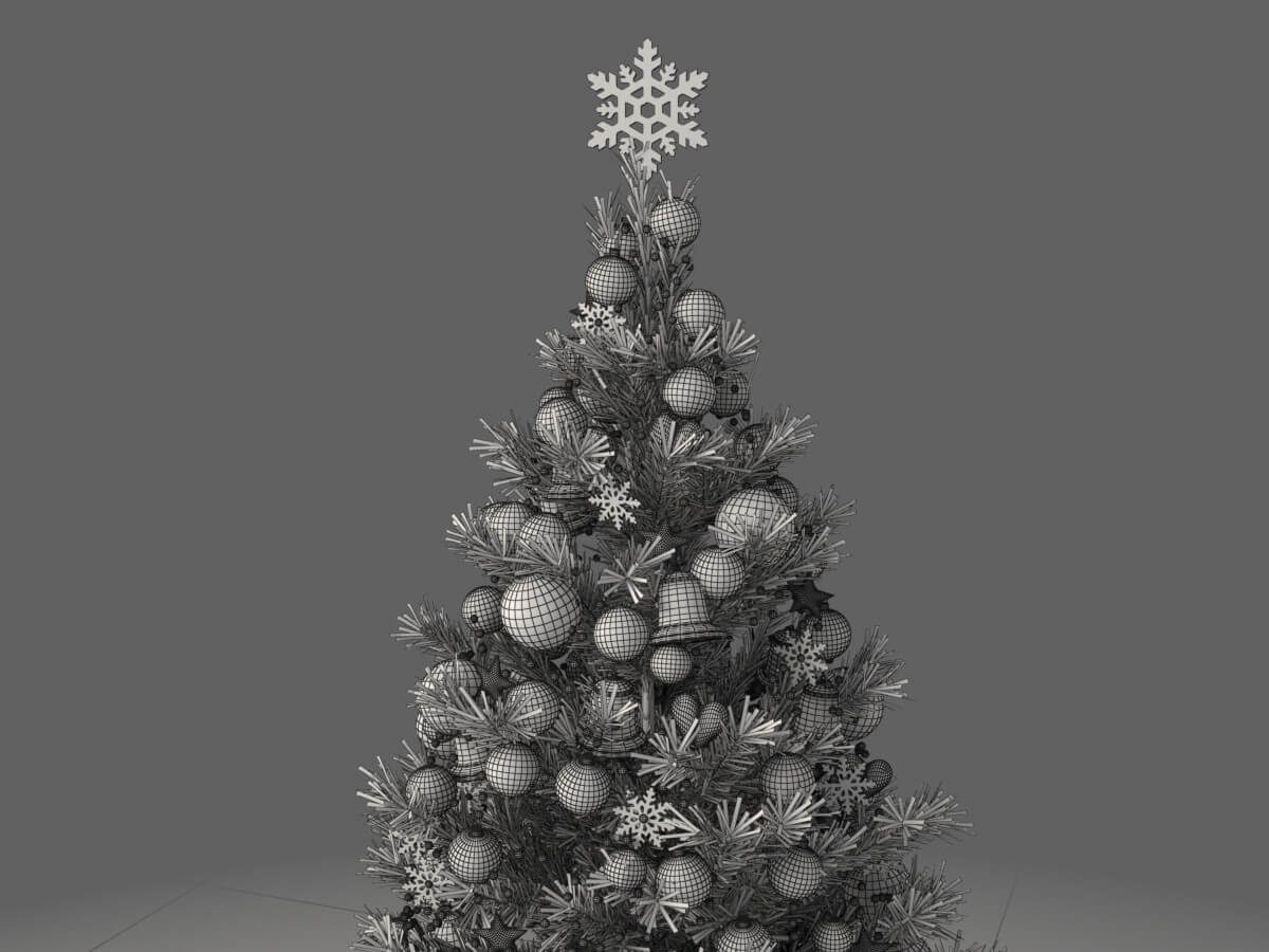 Christmas Tree - 3D Model by tolgaozbicerler_3d