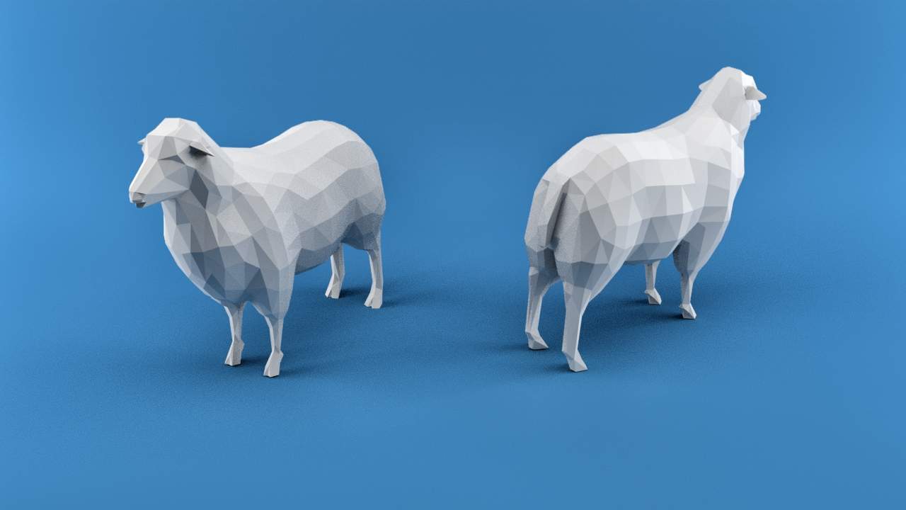 Farm Animals - 3D Model by Tollaru