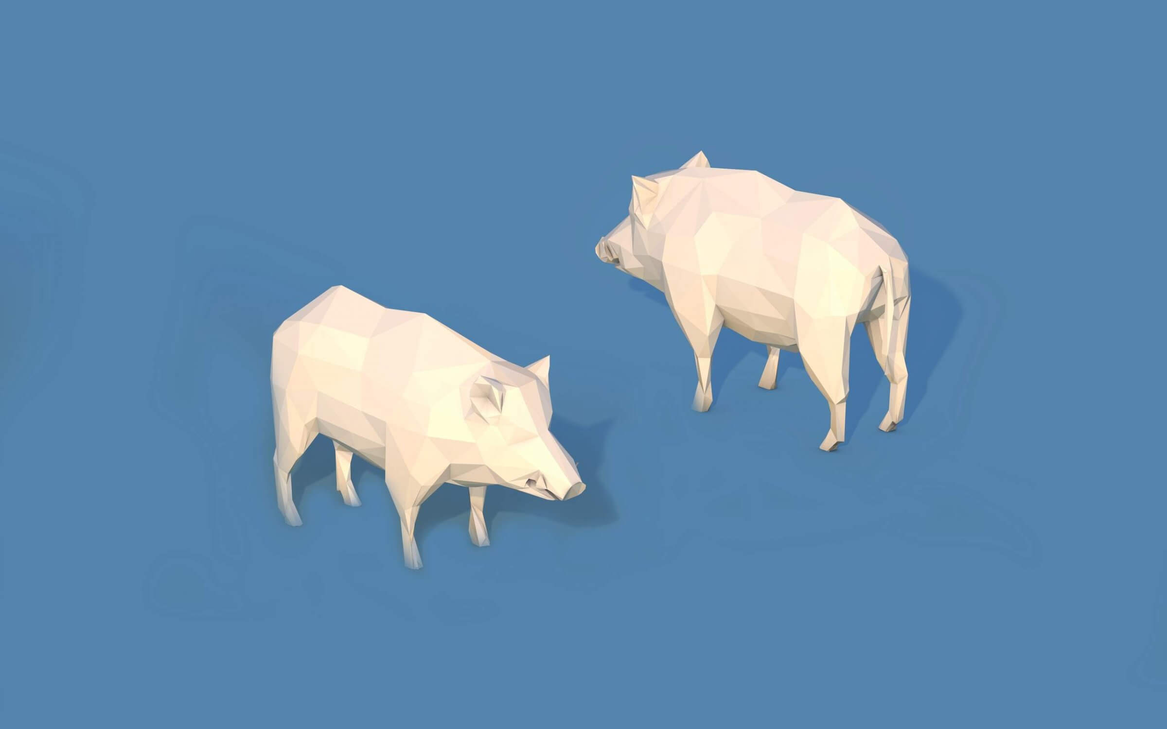 Jungle Animals - 3D Model by Tollaru