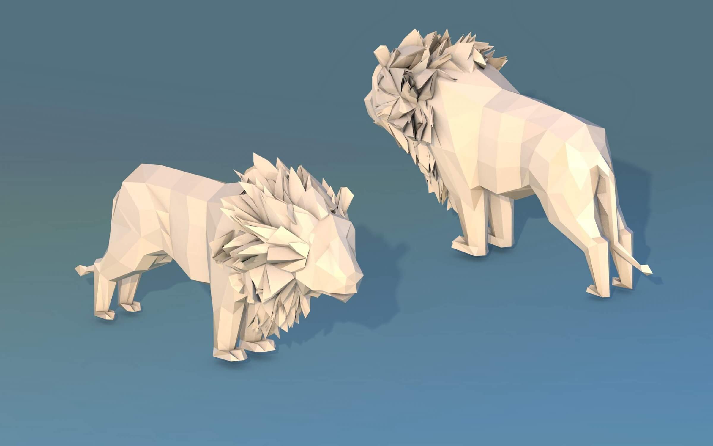 Jungle Animals - 3D Model by Tollaru