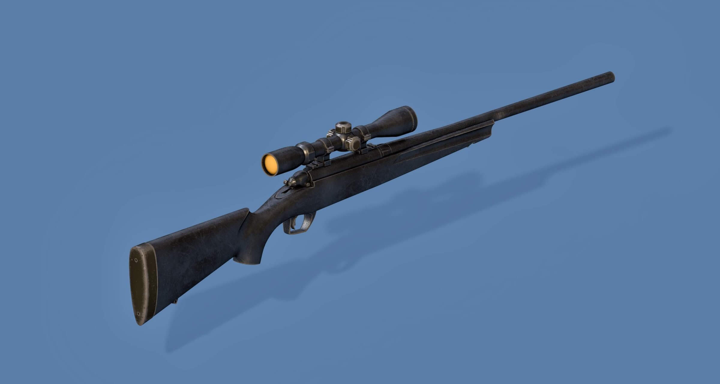 Remington 783 Gun - 3D Model by Tollaru