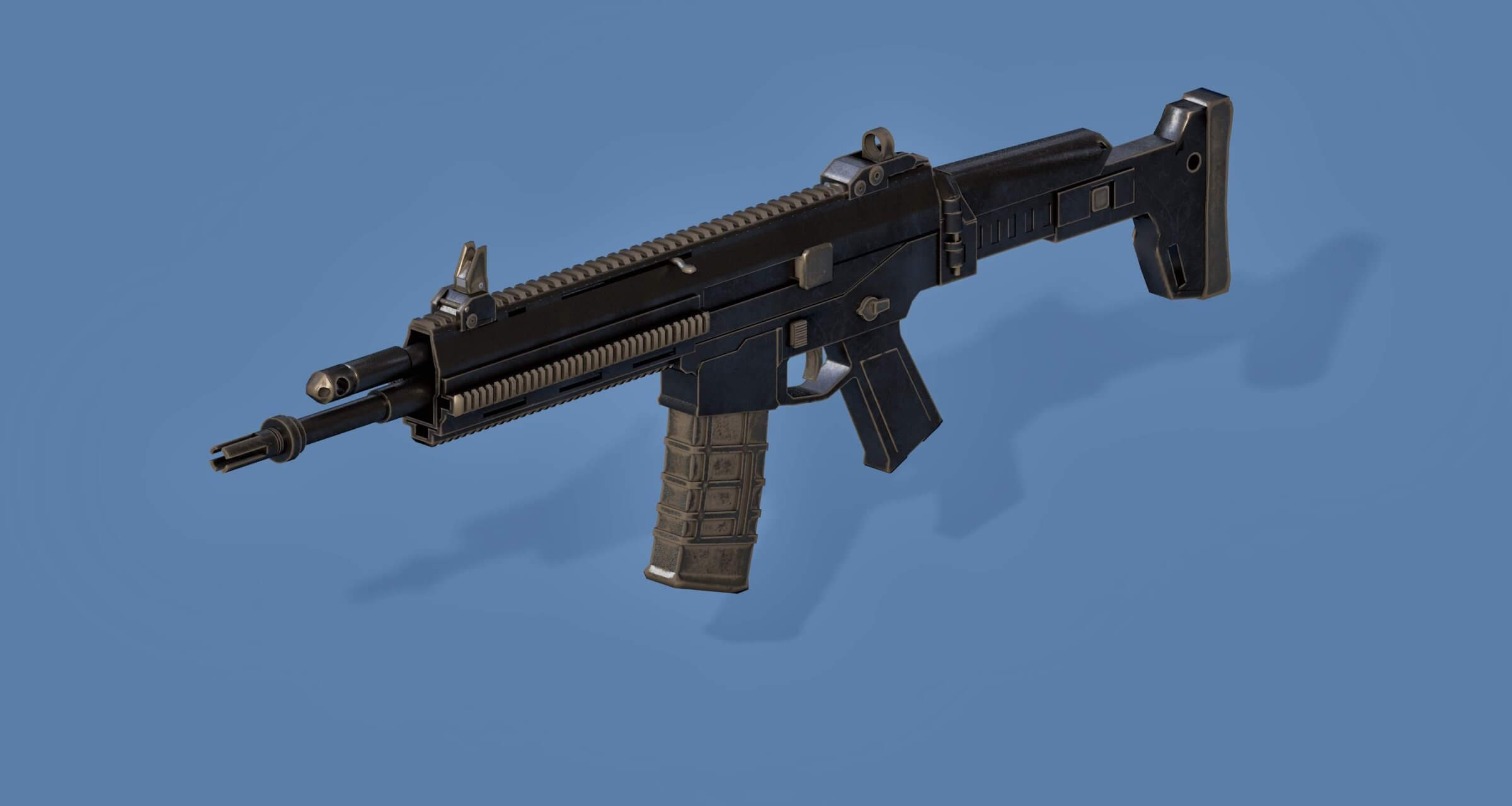 Remington ACR Gun - 3D Model by Tollaru