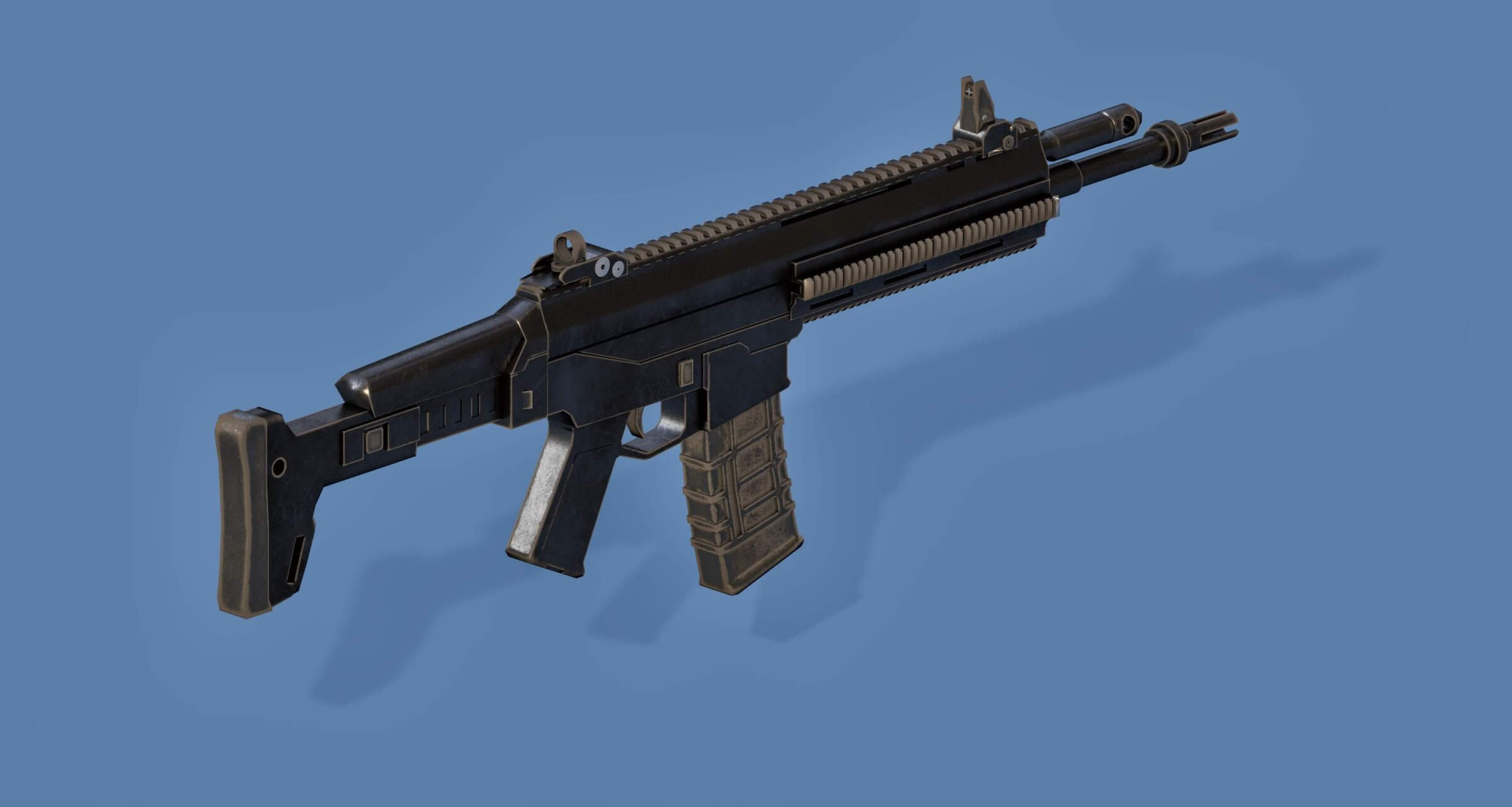 Remington ACR Gun - 3D Model by Tollaru