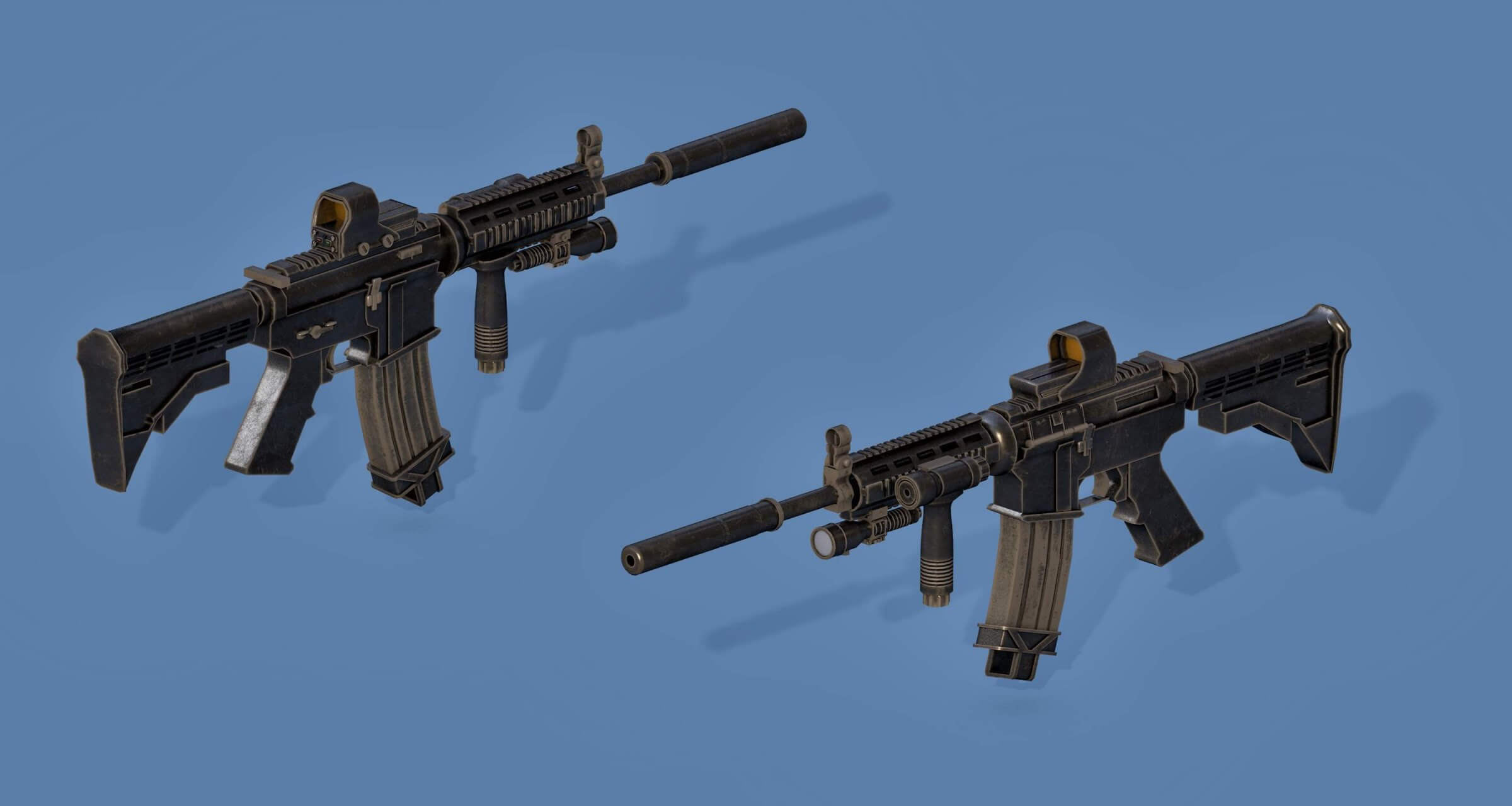 Weapons Pack - 3D Model by Tollaru