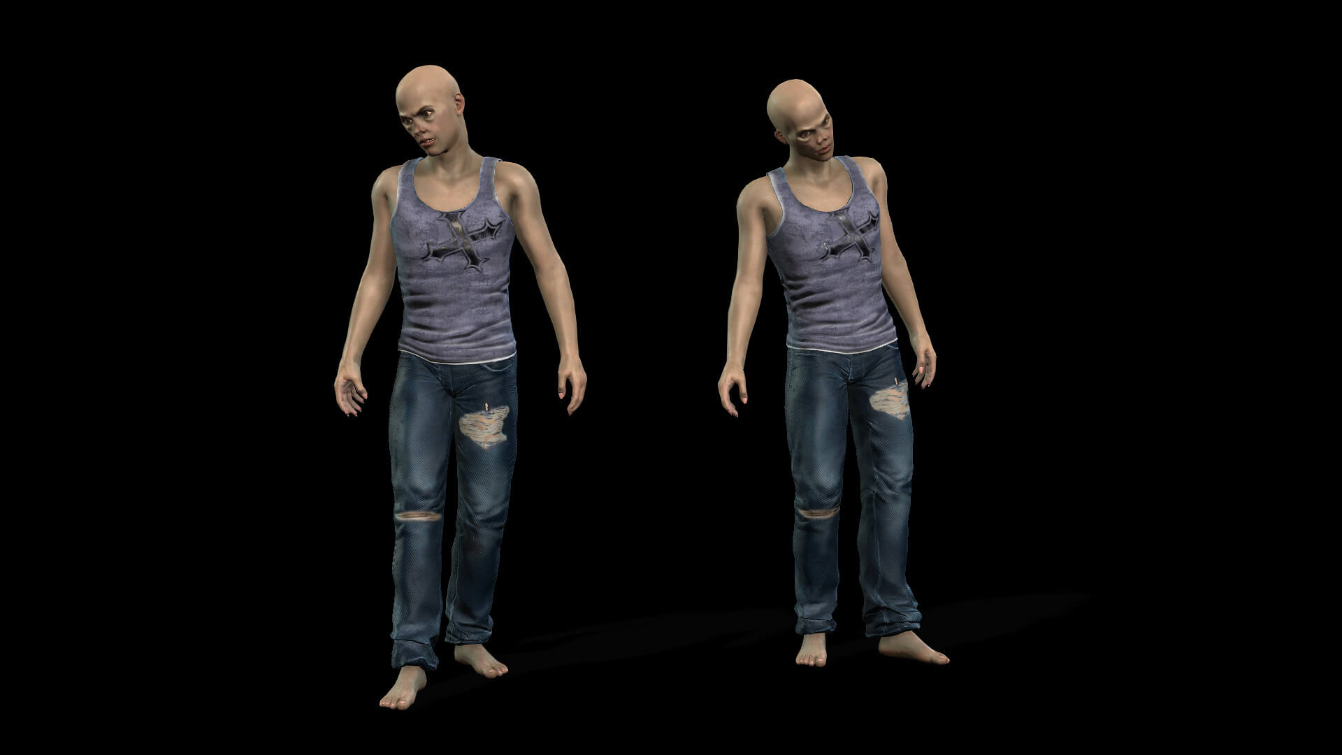 12 Zombie Aniblocks for Genesis 8 - Daz Content by Tomasi Studios