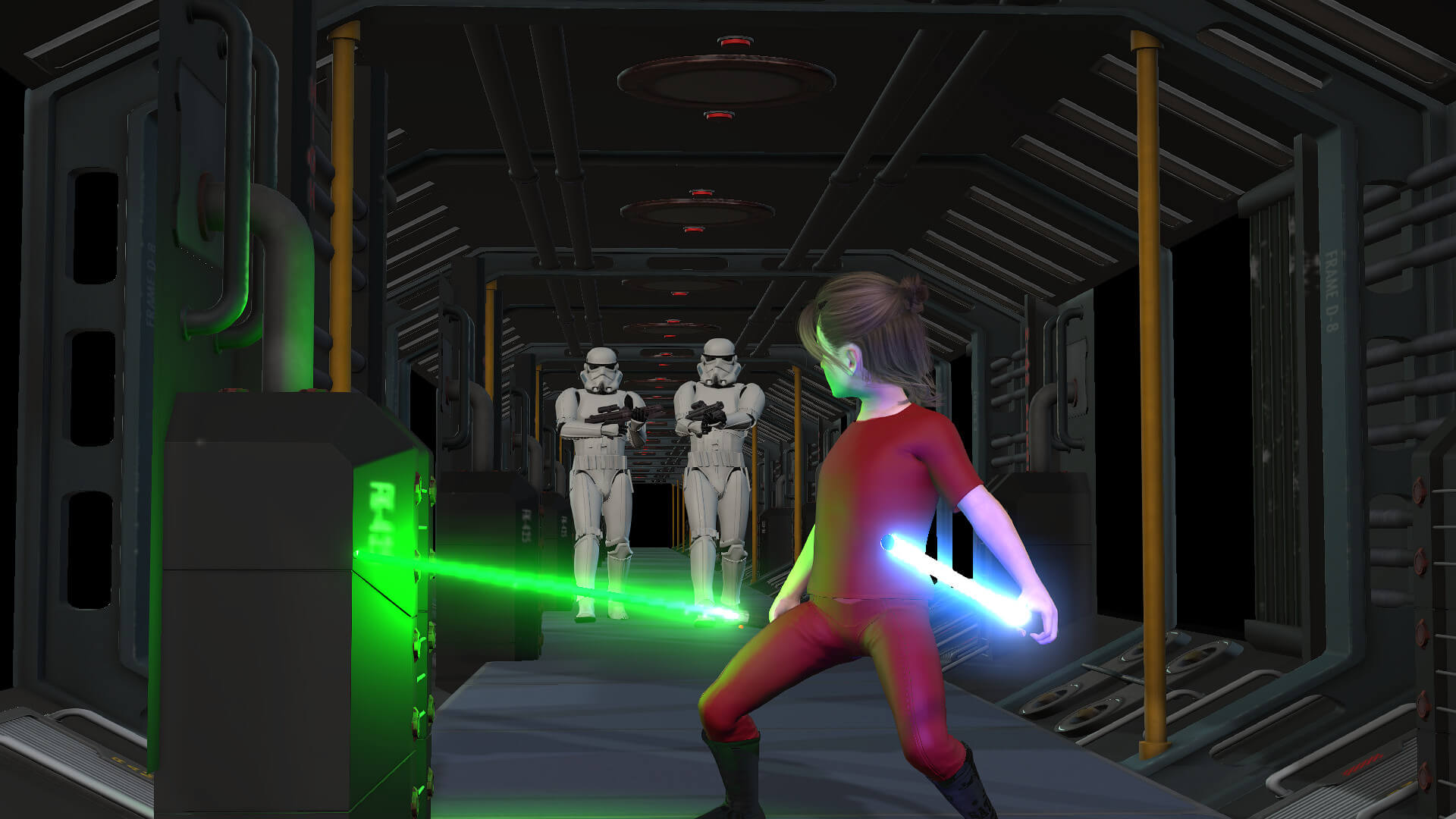 21 Action and Gun Aniblocks for Genesis 8 - Daz Content by Tomasi Studios