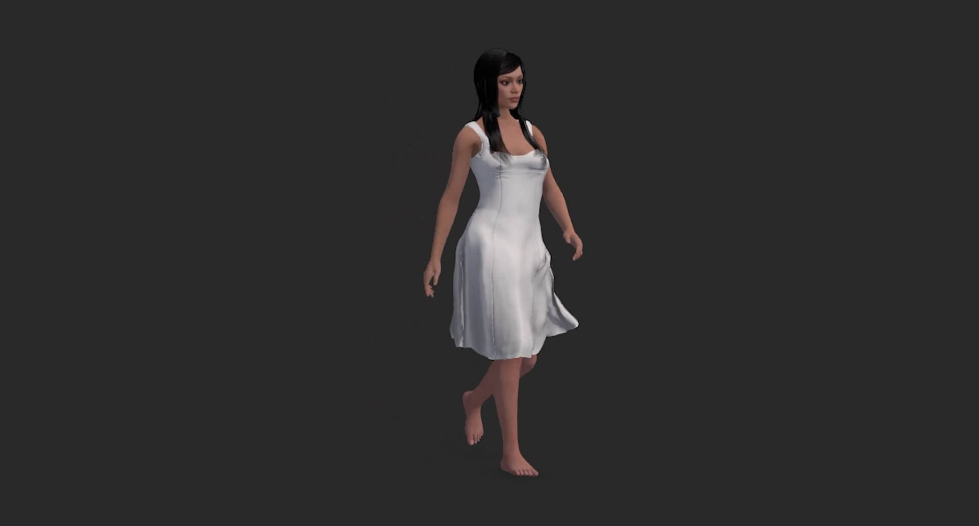 Walking Aniblock Sample for Genesis 9 - Free Daz Content by Tomasi Studios