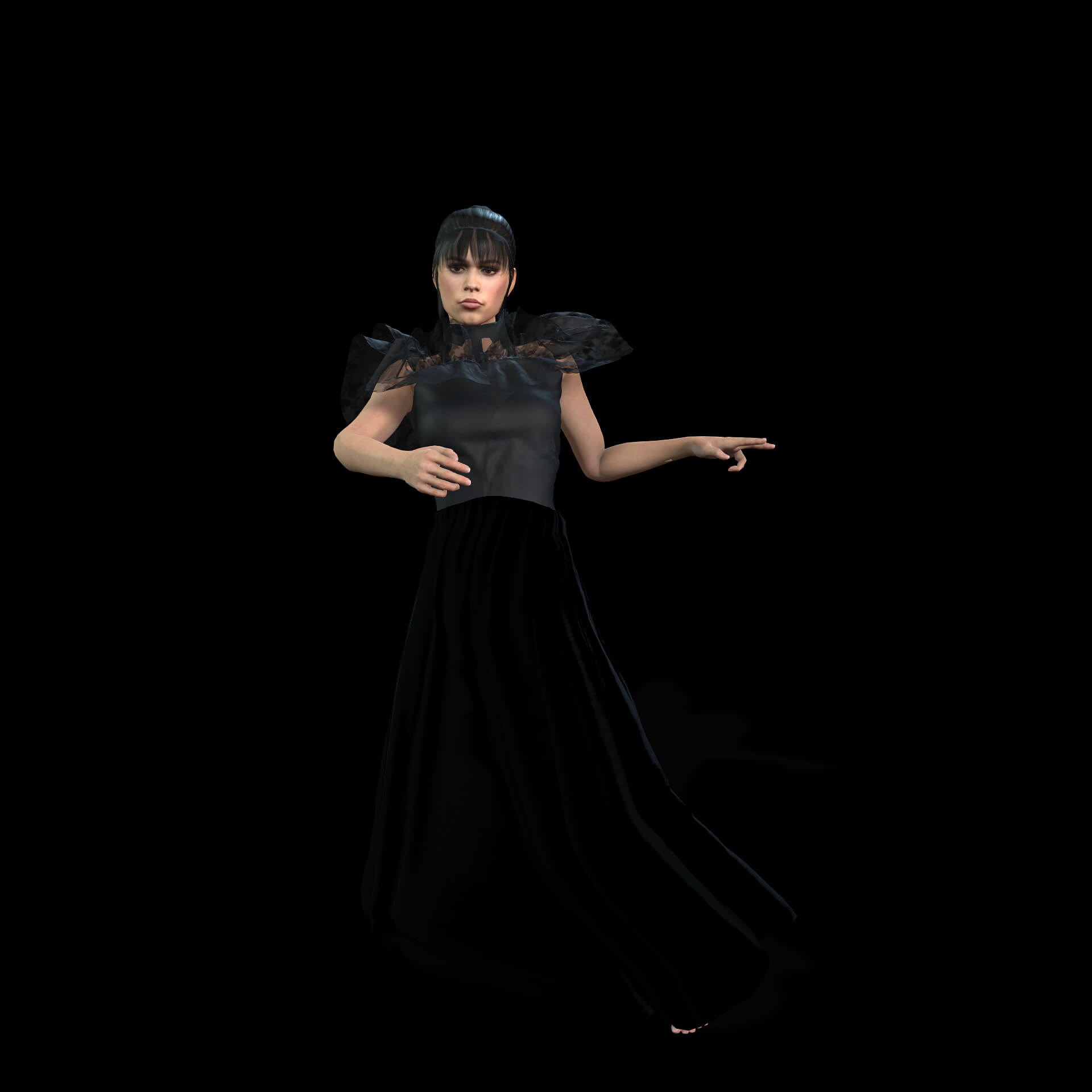 Iconic Wednesday Dance Motion Capture - 3D Animation by Tomasi Studios