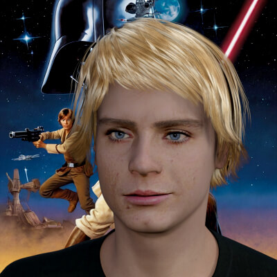 Luke Skywalker for Genesis 9 - Daz Content by Tomasi Studios