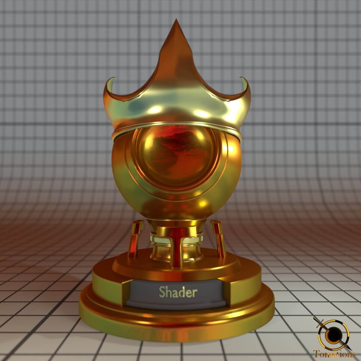 Cycles Shader 3D Render, Digital Art by Tomations